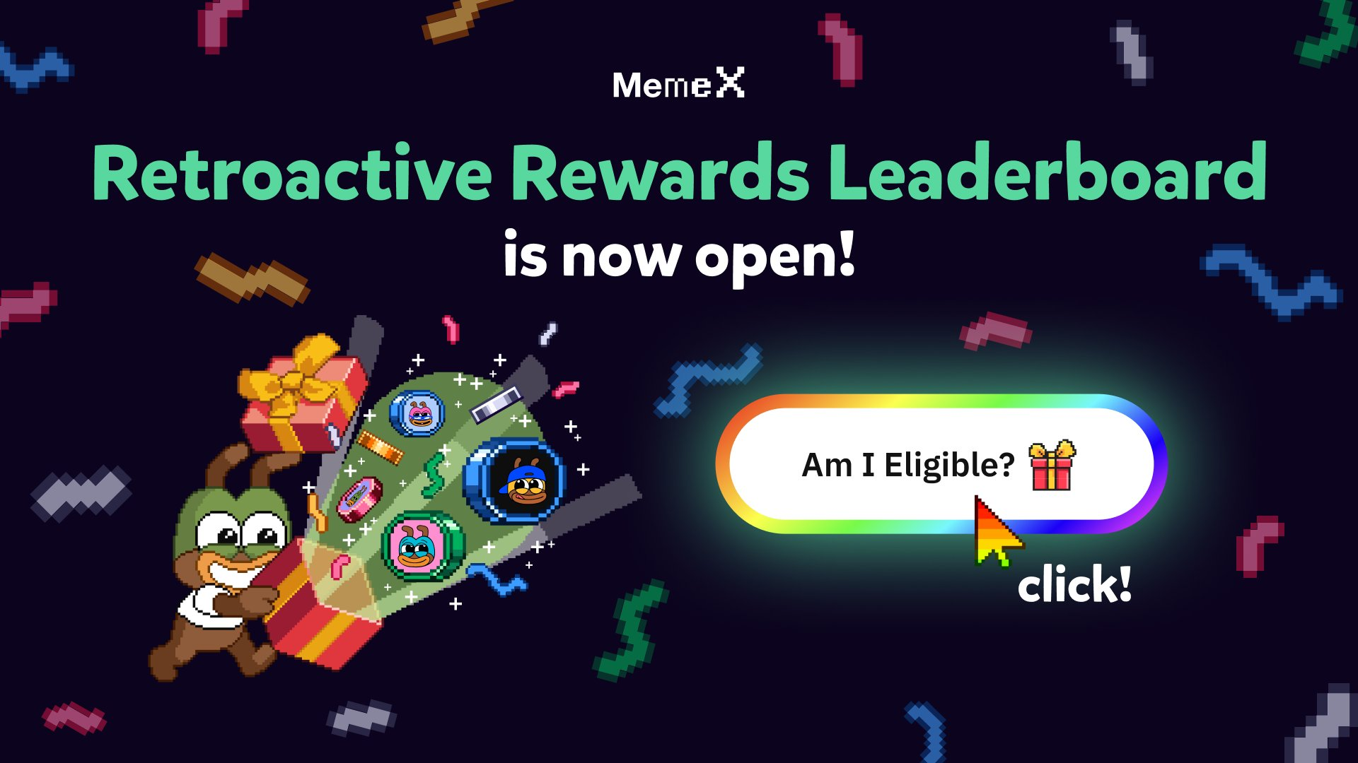 MemeX on Meme X: "📢 MemeX Retroactive Rewards LeaderBoard is now Open ...